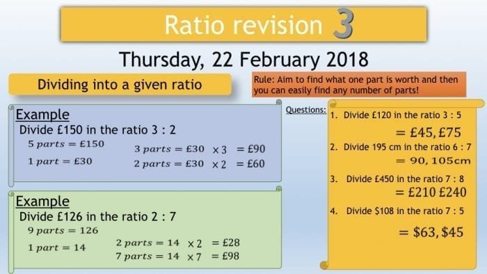 Effective Revision Lessons with Worked Examples