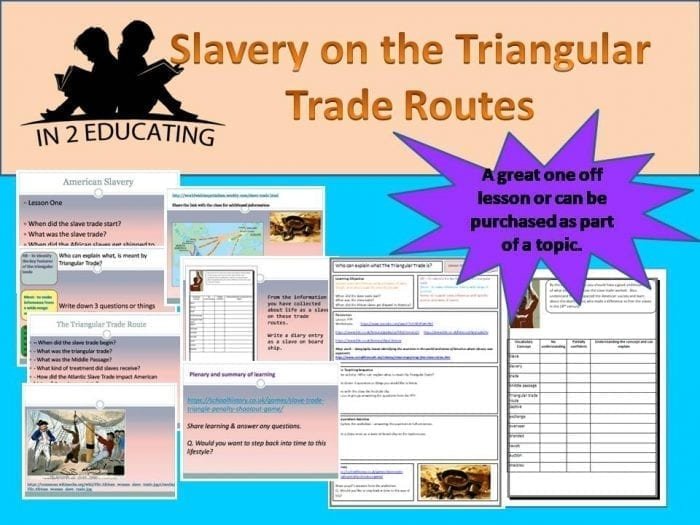 Teaching KS3 about the Slave Trade: Routes, Africans Sold, and Journey