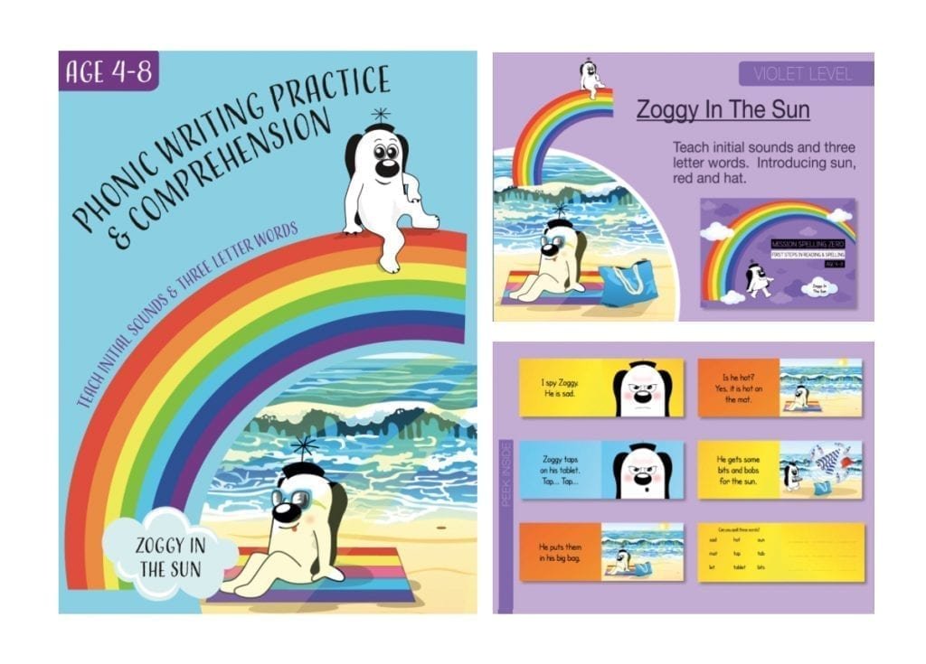 Mission Spelling Zero: Zoggy In The Sun - Structured Course for Young ...