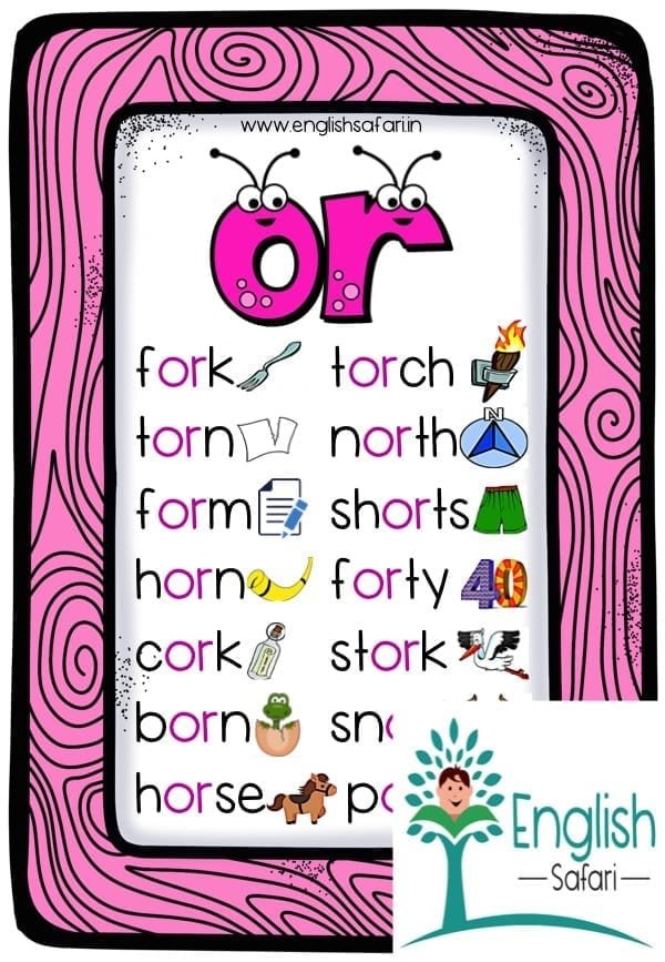 Ir Words List For Kids Ir Words List For Kids