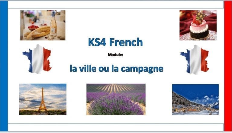 French GCSE Lesson: Town or Countryside Preference