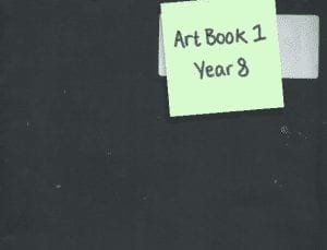 Example resource of a student Art Book - 1 (from Year 8) - Free and ...