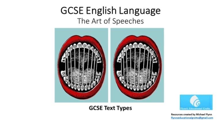 Exploring Speech Genres: A Complete GCSE Lesson with Video Clips