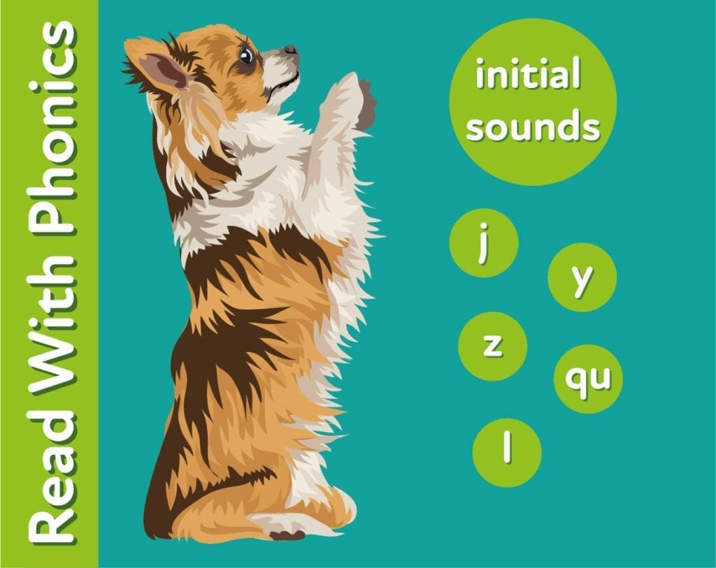 Learn Initial Phonic Sounds: j, y, z, qu, l (3 years+)