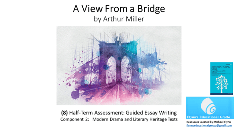 Teaching ‘A View from a Bridge’: Step-by-Step Essay Writing Guide