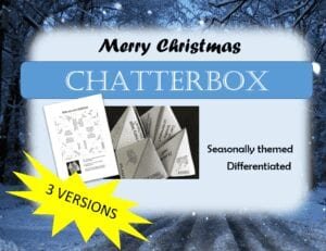 3 Chatterboxes for Kids: Christmas, Christmas Animals & DIY