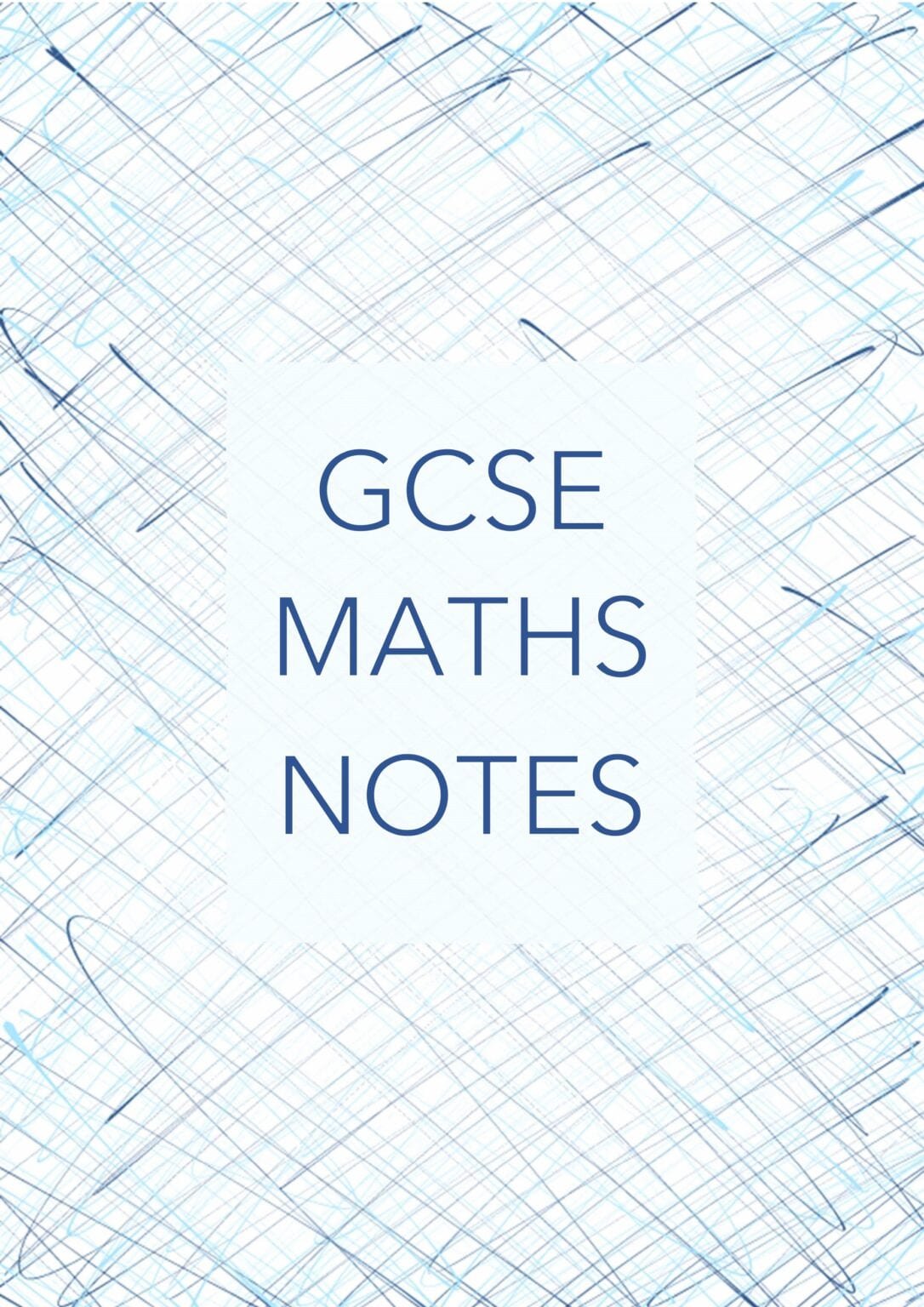 GCSE Maths Syllabus Notes with Worksheets for Online Tutoring