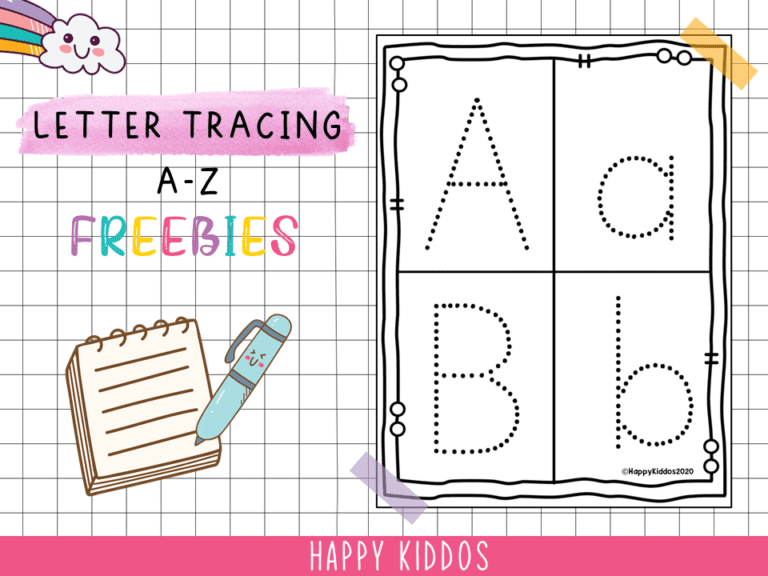 Free Printable Alphabet Worksheets for Preschool and Kindergarten