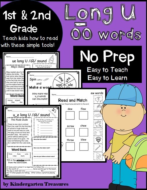 Magic E U E Mini Reader And Activity Worksheets By Aloha Resources U
