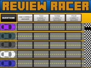 Rev up your reviews with the easy and fun Review Racer game template