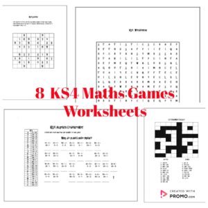 KS3 Maths Games Worksheets – Free and Premium Teaching Resources ...