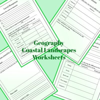 KS3 Geography Coastal Landscapes Worksheets - The Coastal Zone ...