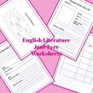 GCSE English Literature Jane Eyre Worksheets - Free and Premium ...