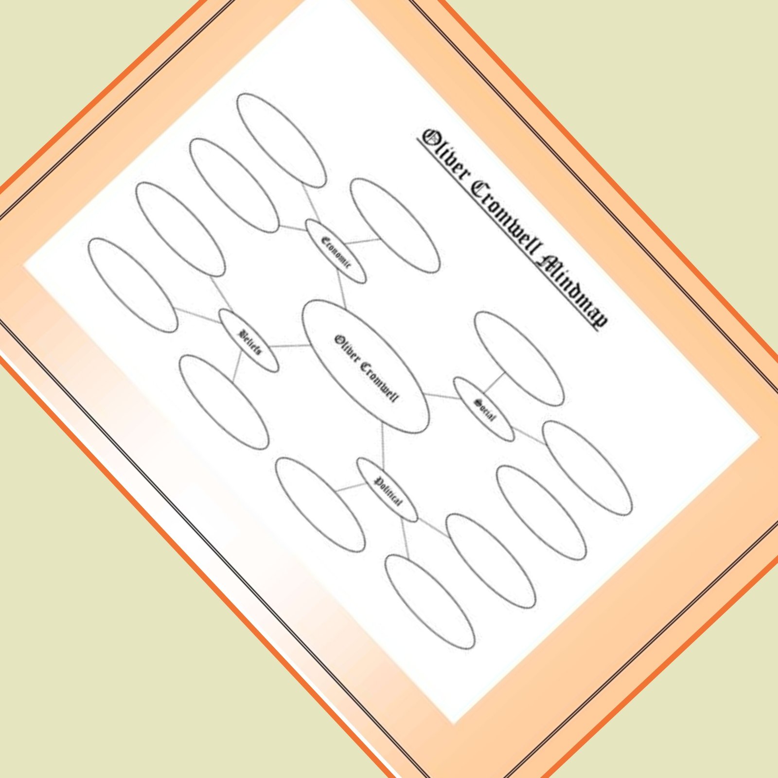 Oliver Cromwell Scheme of Work: Fact File, Timeline, Mind Map & More