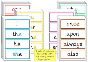 72 Tricky Words for Kids: Clear Visual Flashcards for Quick Recognition