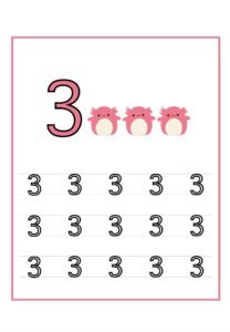 Free Counting Worksheets: Practice Writing Numbers 1 to 10