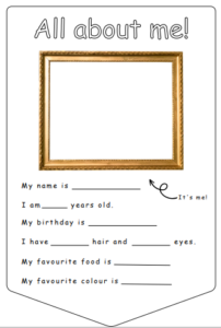 All About Me Worksheet: Perfect Back-to-School Activity for Your New Class