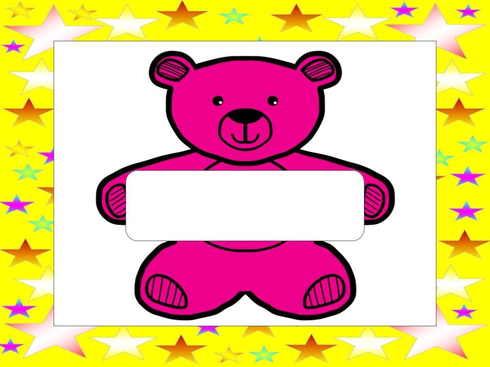 40 Fun PDF Name Cards/Labels for Your Pre-school Classroom