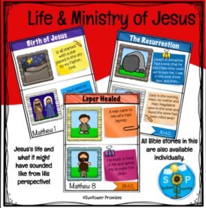 Engaging Bible Story Set: Highlights of Jesus' Life and Ministry for ...