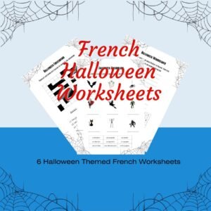 Printable Halloween French Games & Worksheets for KS3 (Grades 6-8)