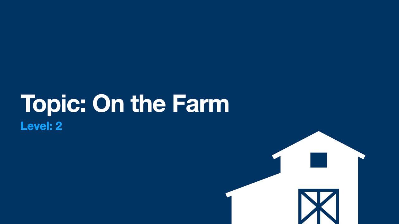 Engaging EFL Speaking Class: Farming Descriptions, Basic Ideas ...