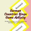 Engaging German Countries Bingo Game: Interactive PowerPoint for ...