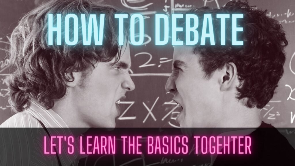 Learn How to Debate for Beginners: 3-on-3 Debate with Practice Activities