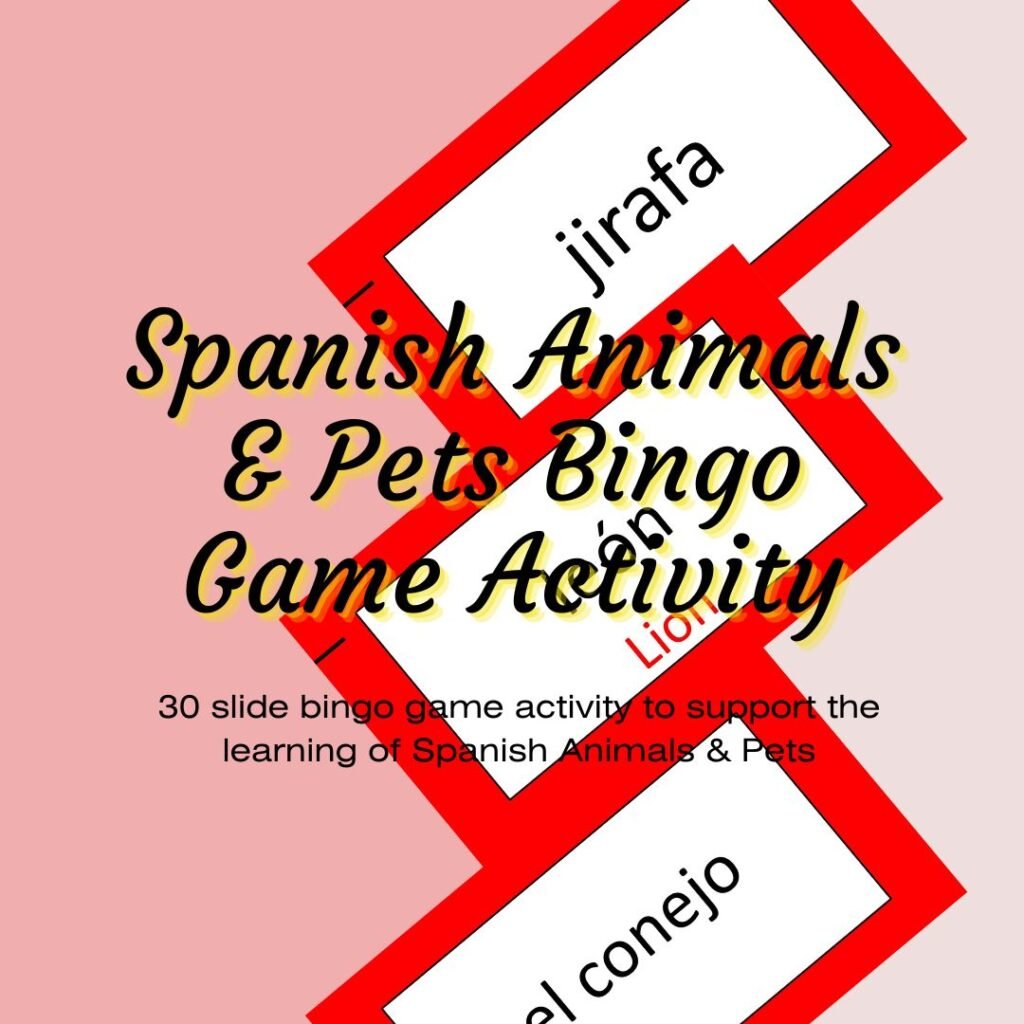 Engaging Spanish Animals & Pets Bingo: PowerPoint Game with Adaptable ...