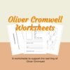 Oliver Cromwell Scheme of Work: Fact File, Timeline, Mind Map & More
