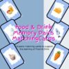 Downloadable Food & Drink Matching Cards: Enhance Learning