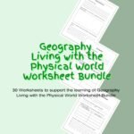 UK Geography Interactive Worksheets: Physical & Natural World