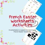 Learn French Easter Vocabulary with Engaging Worksheets