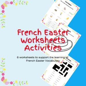 Learn French Easter Vocabulary with Engaging Worksheets