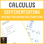Worksheet: Derivatives of Inverse Trig Functions