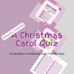 Engaging A Christmas Carol-themed Quiz for Students