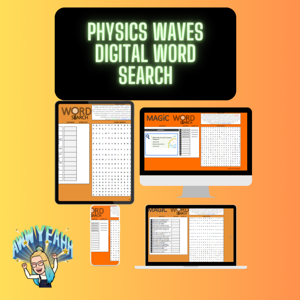 Wave Wonders: Physics Waves Word Search