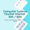 Enhance Your Teaching Efficiency with Computer Science Teacher Planner PDF