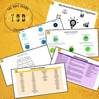 Teach Musical Theatre Basics with Fun Game and Flashcards