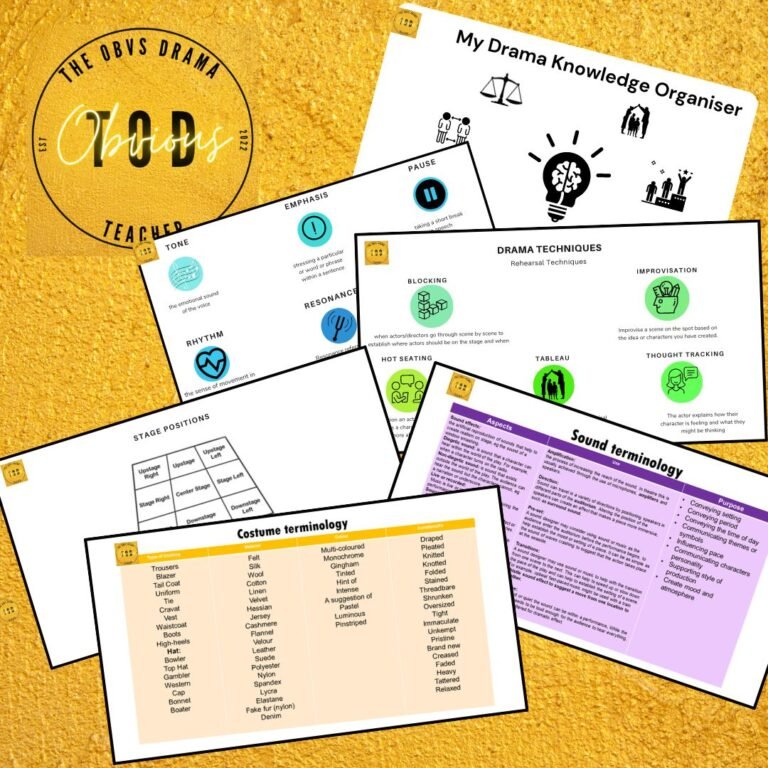 Teach Musical Theatre Basics with Fun Game and Flashcards