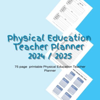 Enhance Teaching Productivity with PE Teacher Planner PDF
