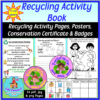 Engaging Recycling Activity Book for Kids 7-10 - Earth Day Programme!