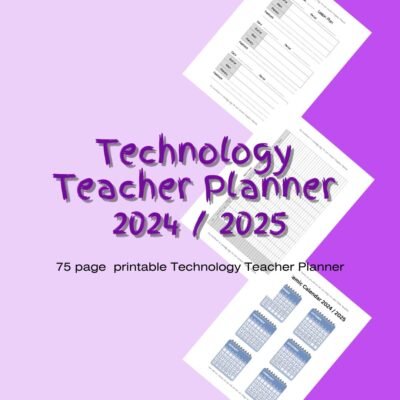 Enhance Productivity with Technology Teacher Planner PDF