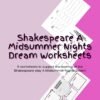 Enhance Students' Understanding of Shakespeare's A Midsummer Night's Dream