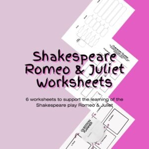 Enhance Students' Understanding of Romeo & Juliet with Printable ...