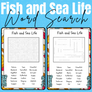 Fun Fish Word Search: Enhance Vocabulary Skills!