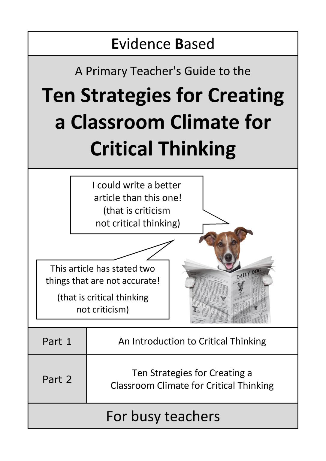 Enhance Critical Thinking: Teacher's Guide Strategies