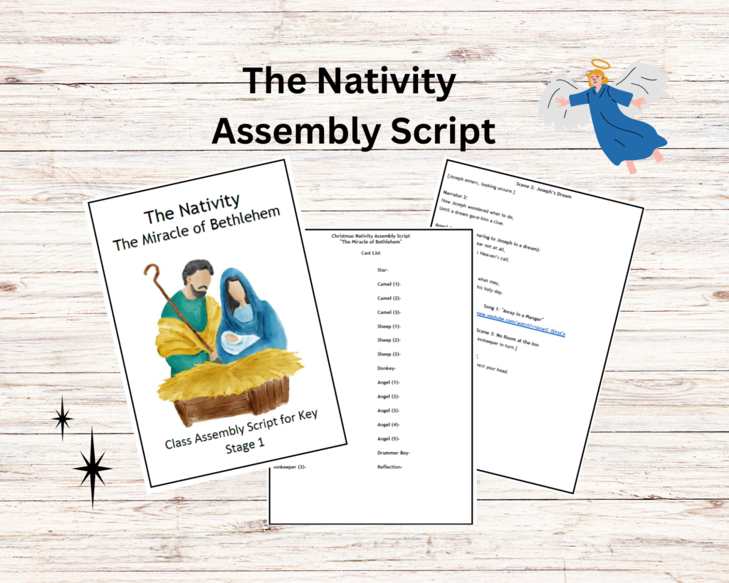 Heartfelt Nativity Play: 30 Roles, Rhymes & Carols
