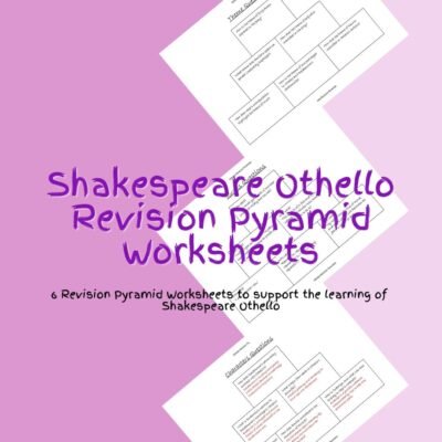 Master Othello: Explore Themes & Characters with Worksheets