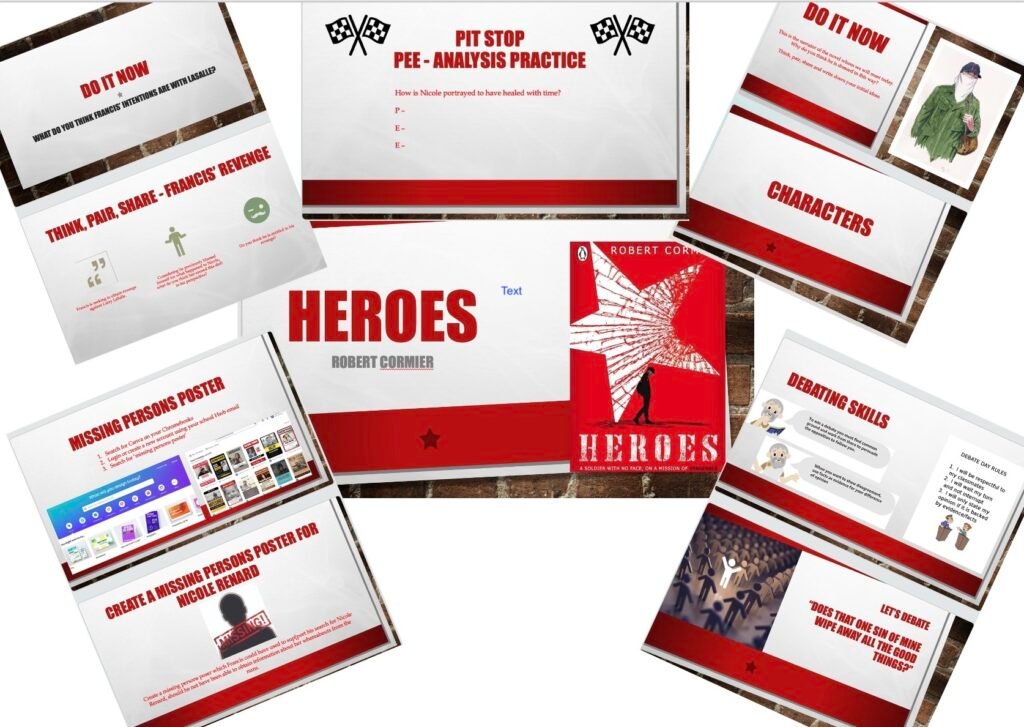 GCSE Heroes Novel Scheme: Complete WJEC Study Guide