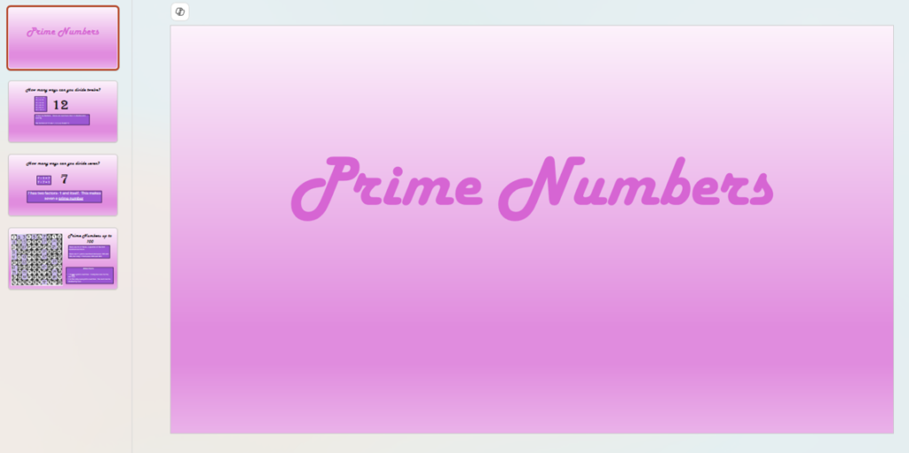 Discover Prime Numbers: Interactive Slideshow Guide